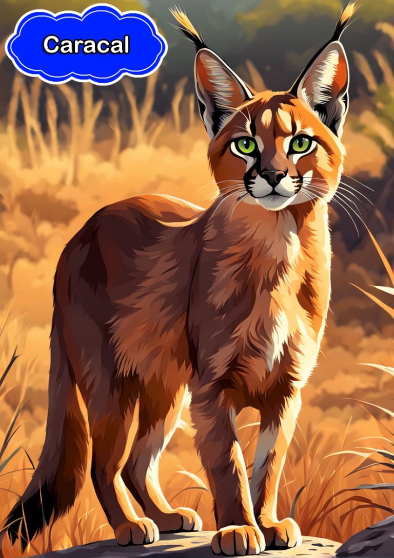 Caracal – Colors of the Wild: Discovering Animals – Free Animals Fun ...