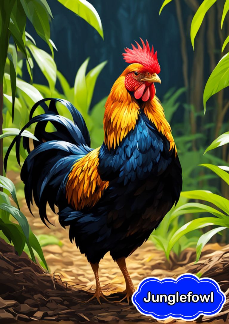 Junglefowl – Colors of the Wild: Discovering Animals – Free Animals Fun ...