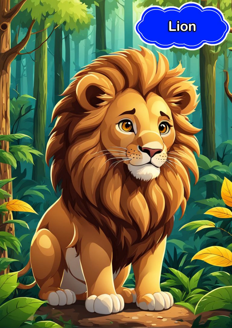 Lion – Colors of the Wild: Discovering Animals – Free Animals Fun ...