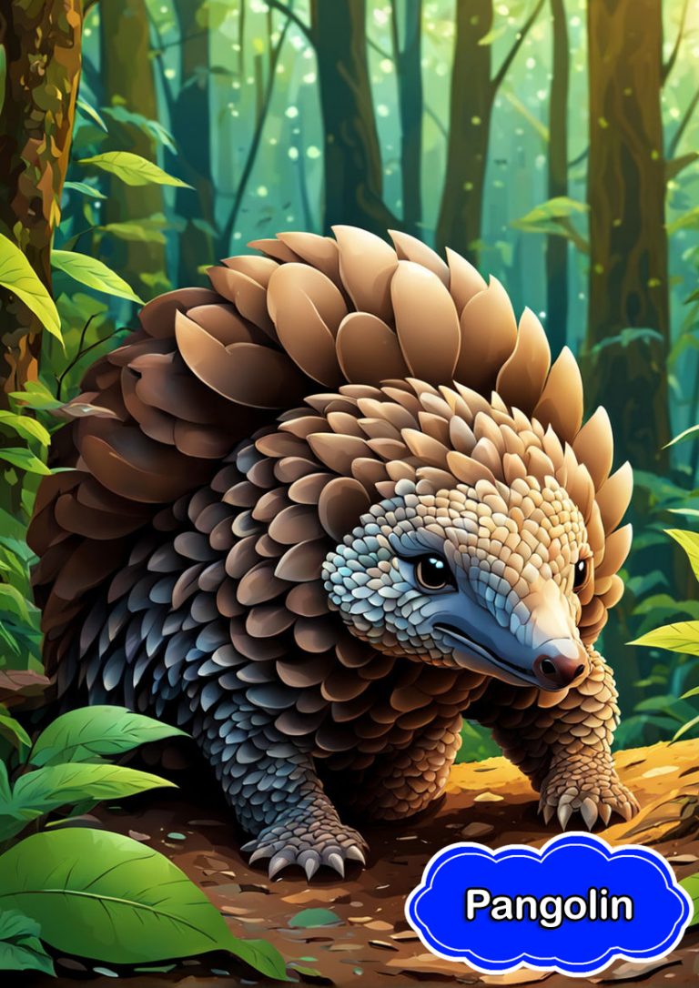 Pangolin – Colors of the Wild: Discovering Animals – Free Animals Fun ...