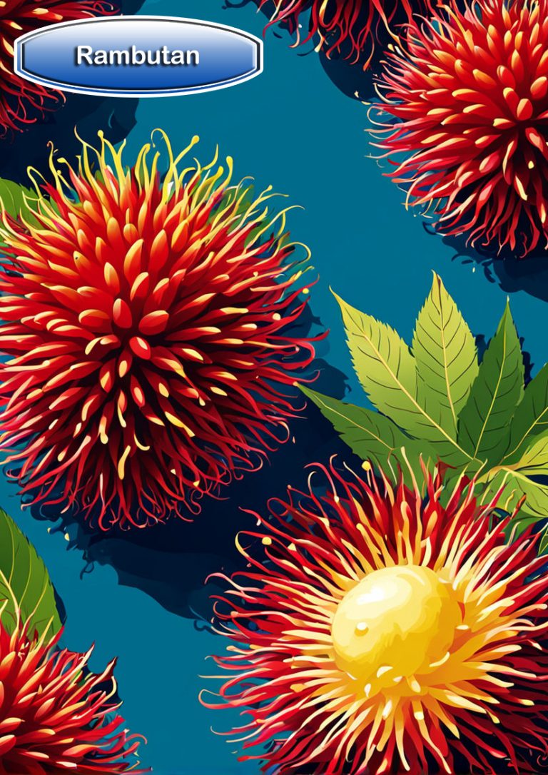Rambutan – A Tasty Journey: Discovering Fruits – Free Fruits Fun ...